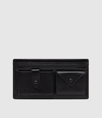 Inside Out Wallet Buffalo Black – Métier