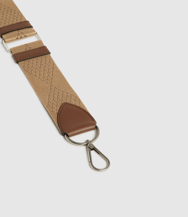 Men's Diamond Webbing Strap Havana – Métier